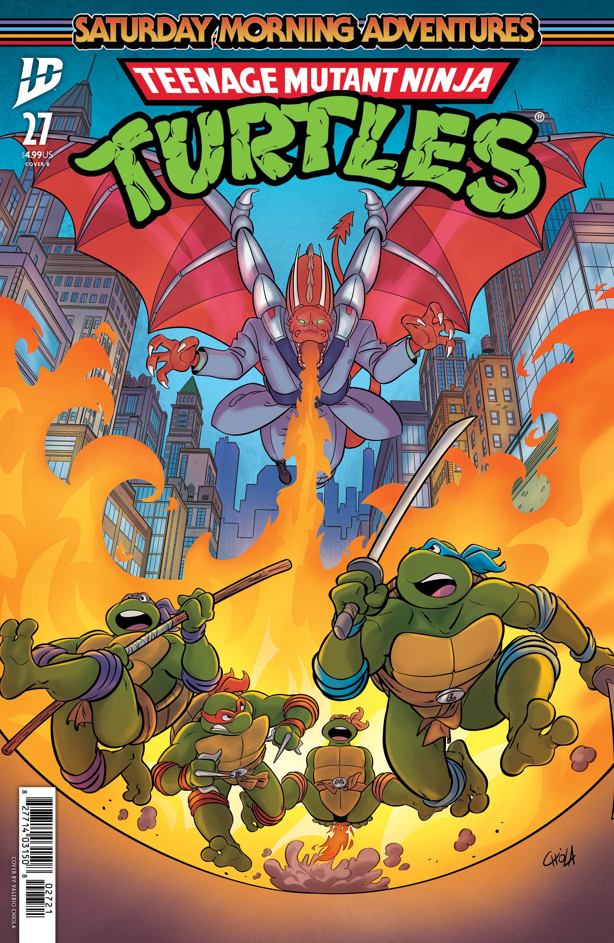 Teenage Mutant Ninja Turtles: Saturday Morning Adventures #27 Variant