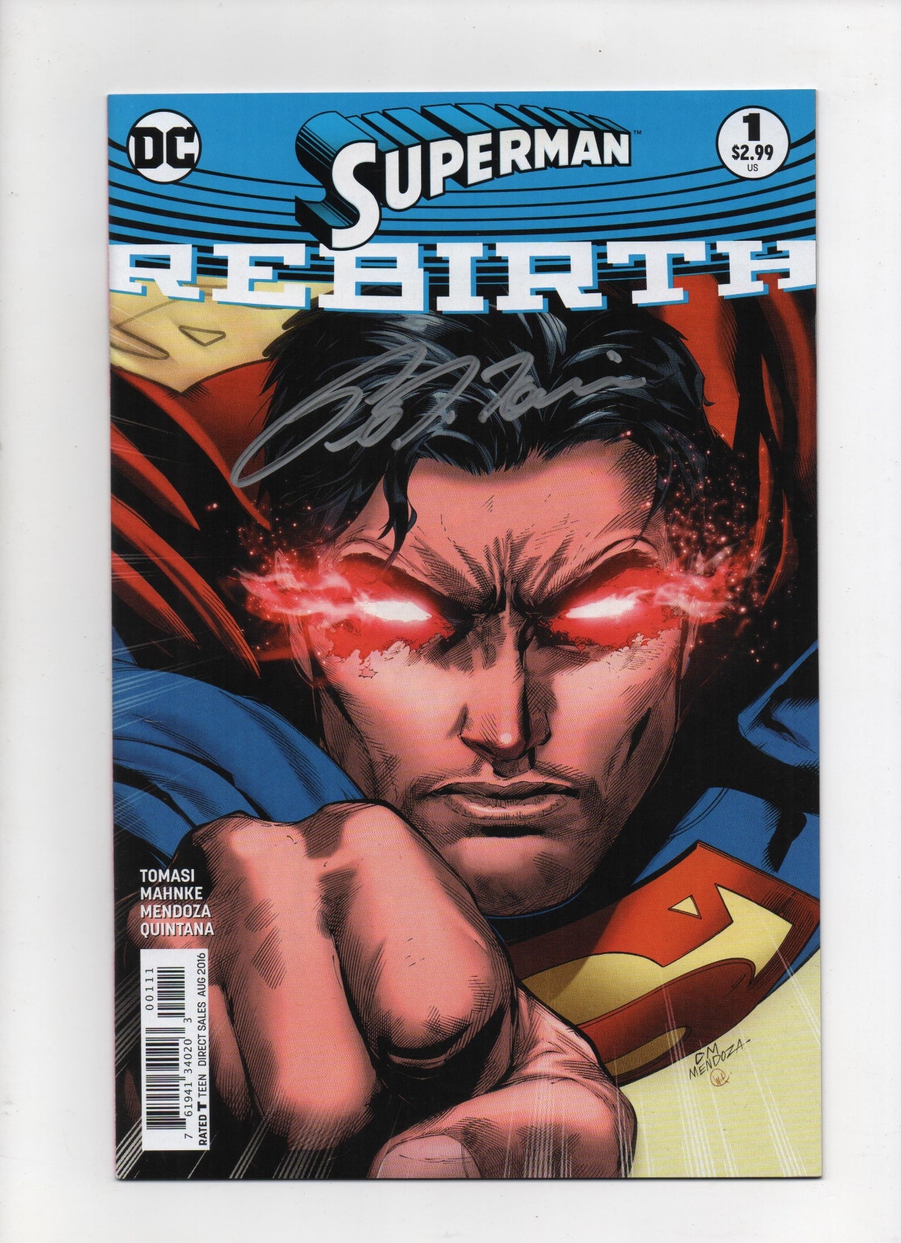 TOMASI SS - Superman Rebirth #1 - Capa Gleason