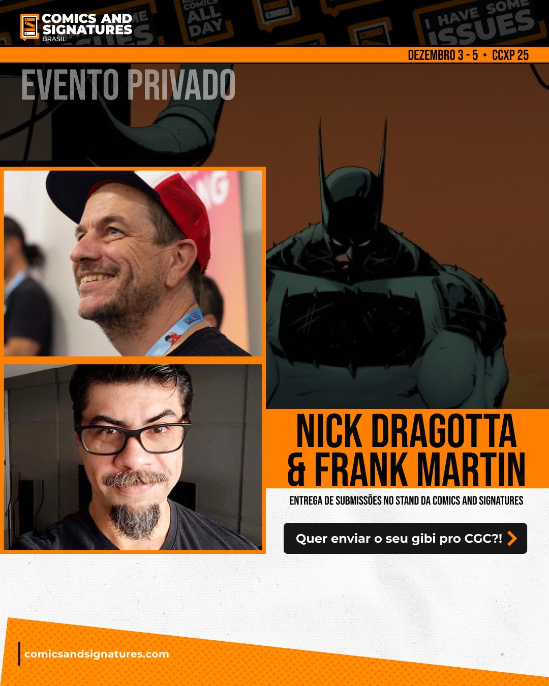 NICK DRAGOTTA & FRANK MARTIN CGC SIGNATURE SERIES CCXP2025 [COM PRESSI