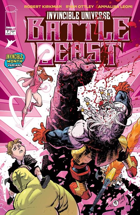 INVINCIBLE UNIVERSE BATTLE BEAST #7 CVR B TODD MCFARLANE & ANNALISA ...